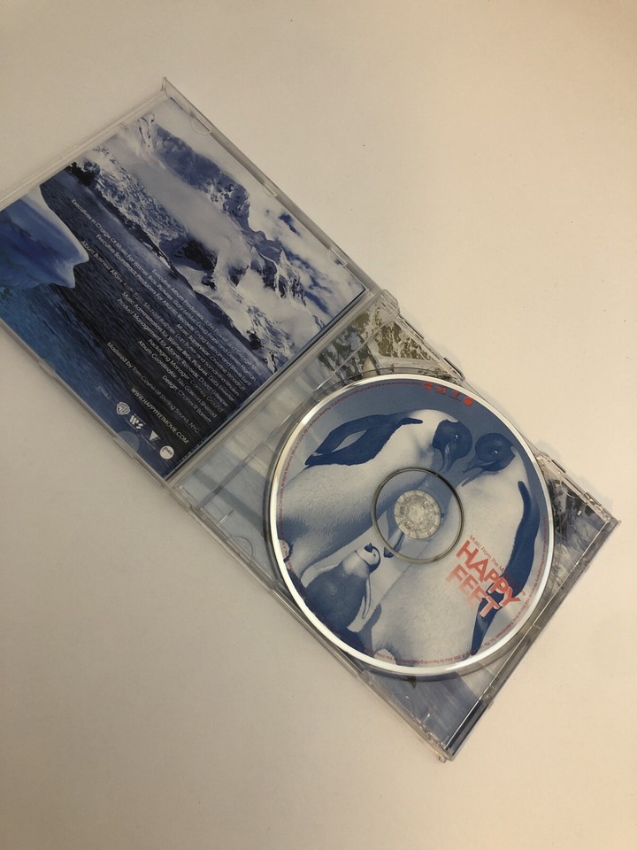 Happy Feet Motion Picture Original Soundtrack Music CD 75678399824| eBay