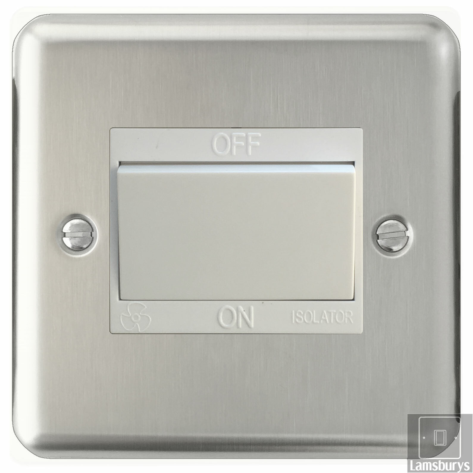 Volex Brushed Stainless Steel Light Switches and Electrical Sockets ...