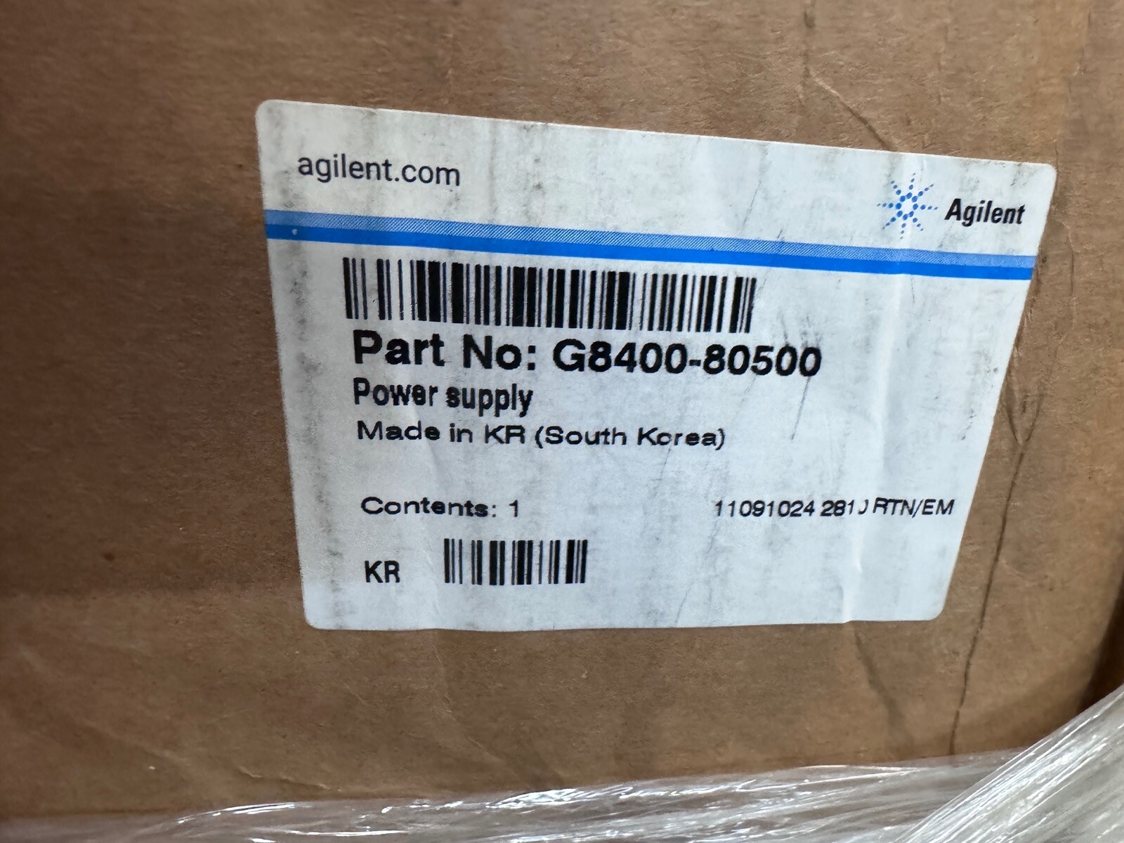 Agilent G8400-80500 Power Supply for 7700 ICPMS - NAO Technologies for ...