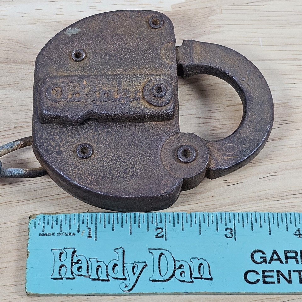 Vintage Adlake Railroad Lock NYCS New York Central System Pat 2040482 ...