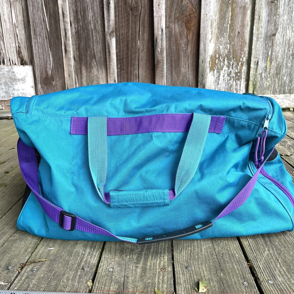 Purple Duffle Bag
