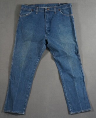 TF18414 **WRANGLER** STRAIGHT LEG JEANS (msr 36"x30") | eBay