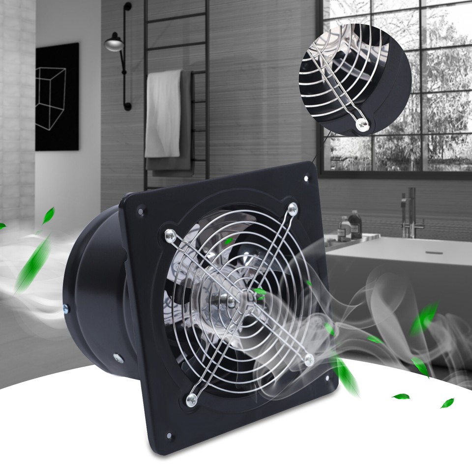 Exhaust Fan Industrial Ventilation Extractor Metal Axial Exhaust Air ...