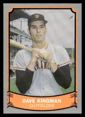 1989 Pacific Legends II #175 Dave Kingman San Francisco Giants Baseball ...