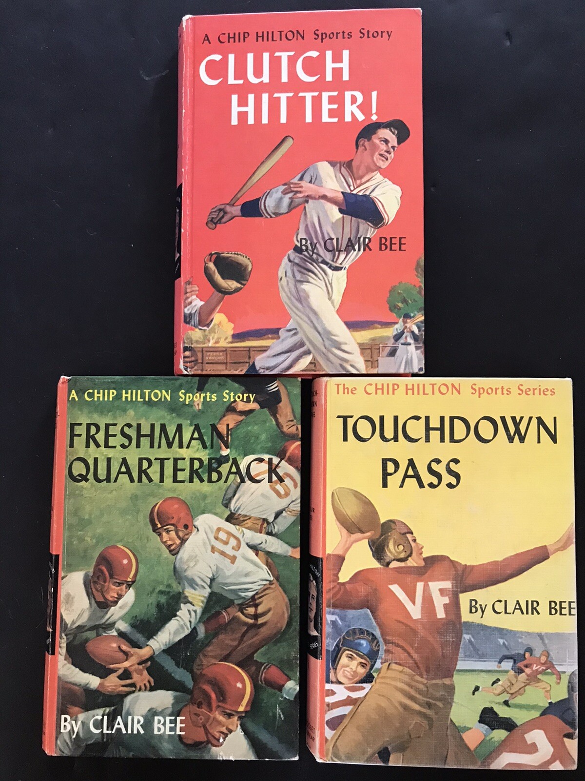 Vintage Chip Hilton by Clair Bee lot of 3 Books | eBay
