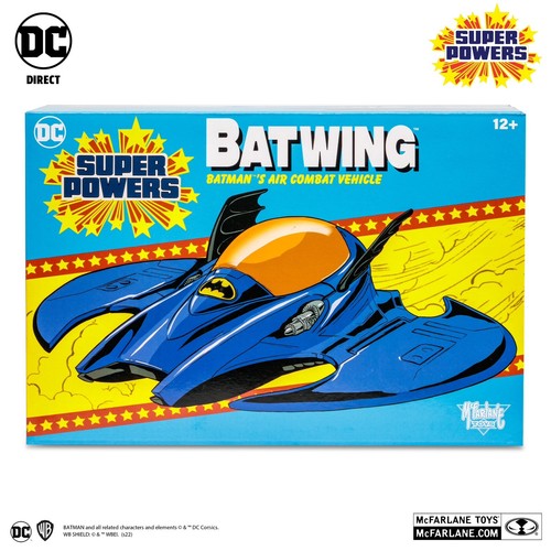 NEW DC Super Powers Retro Wave 1 Batwing Action Figure Vehicle ...