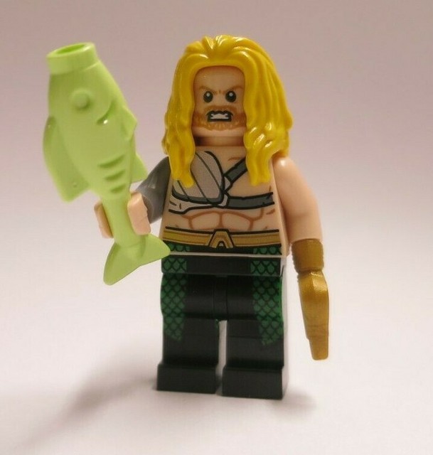 NEW AquaMan 71026 Aqua Man Hook Hand DC Comics CMF Super Heroes Lego ...