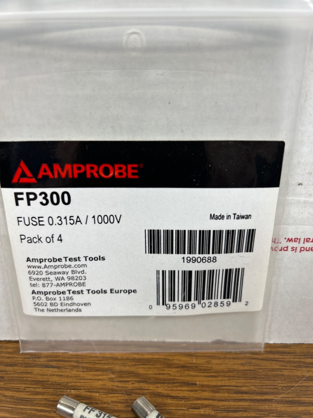 8 pack AMPROBE FP300 FUSE Pack 0.315A 1000V. New NOW 8 BLOW OUT !!!!! | eBay