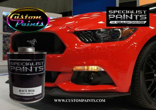 Ford - Race Red - Paint code: PQ - Urethane Based Automotive, Mustang ...