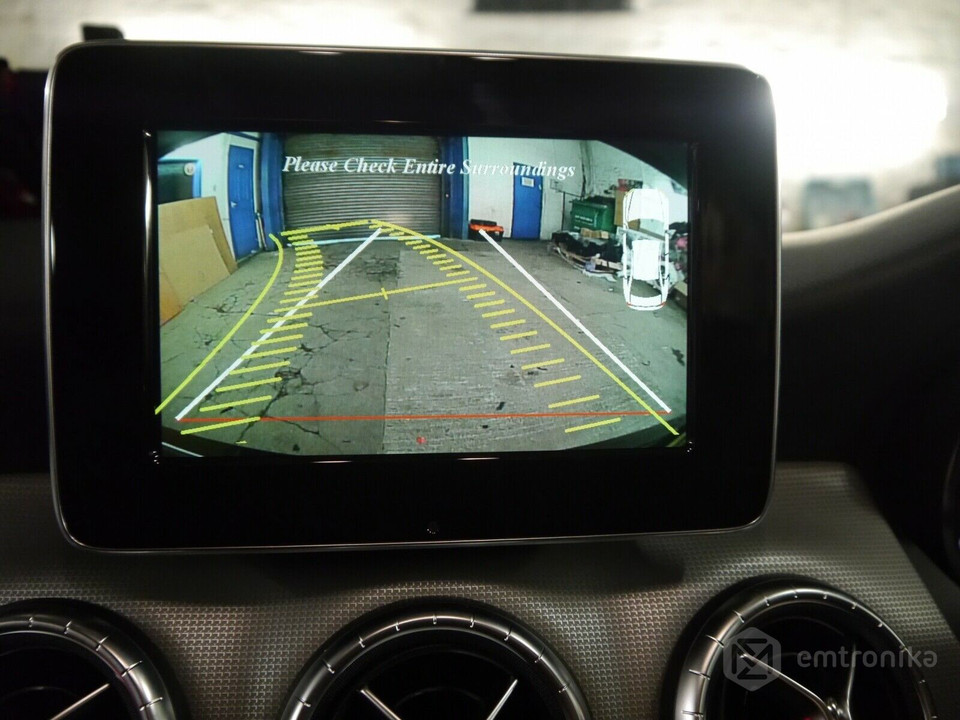 Mercedes COMAND Audio 20 NTG4.5 backup reversing camera retrofit kit ...
