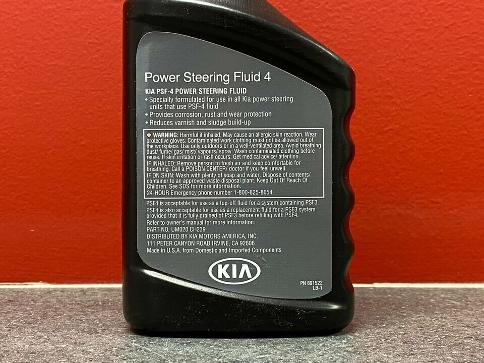 NEW OEM KIA POWER STEERING FLUID (UM020-CH239) | eBay
