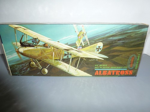 AURORA GERMAN ALBATROSS WORLD WAR 1 #142 YEAR 1963 SEALED | eBay