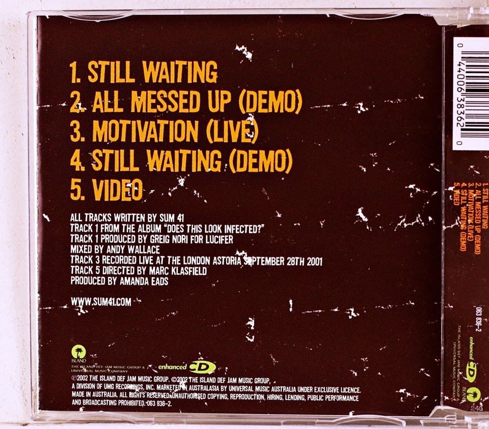 Sum 41 - Still Waiting (CD 2002) | eBay