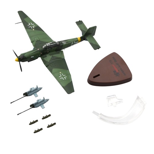 6.4" 1/72 WWII German Stuka Junkers Ju-87G1 Dive Bomber Prototype ...