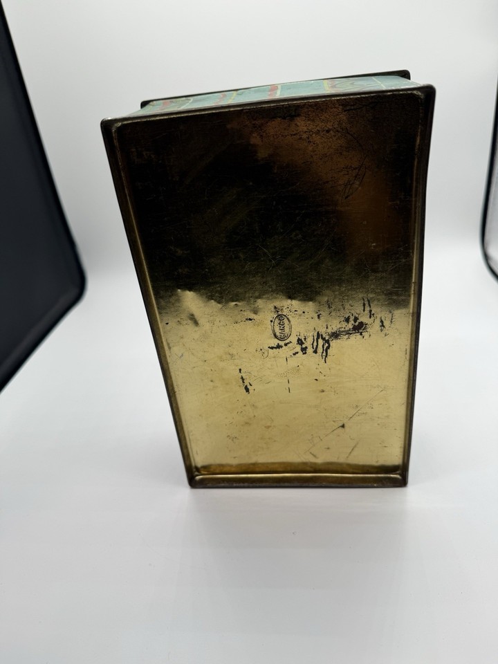 Rare Canco Art Nouveau Pochoir Style Metal Tin Candy Box New York 1930 ...