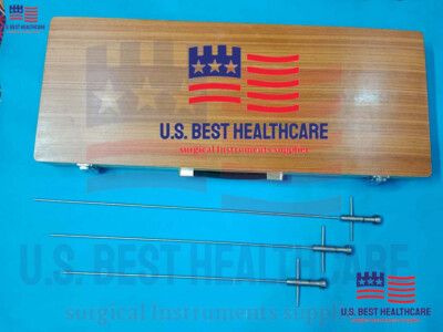 Shunt Passer small medium large length Neurosurgery Instruments 3 PCs ...