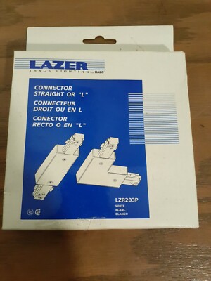 Lazer Lighting Lzr000203p White L Track Lighting Connector,No ...