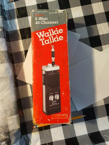 Realistic TRC-210 CB Citizens Band Radio 40Channel Walkie Talkie ...