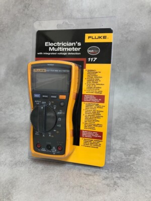 Fluke 117 True RMS Multimeter Electrician's Multimeter Non-Contact ...
