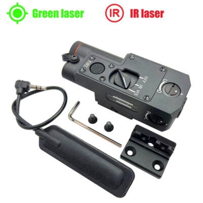 Hunting Mini CQBL-1 Green Dot Laser IR Sight Adjustable IR Indicator ...