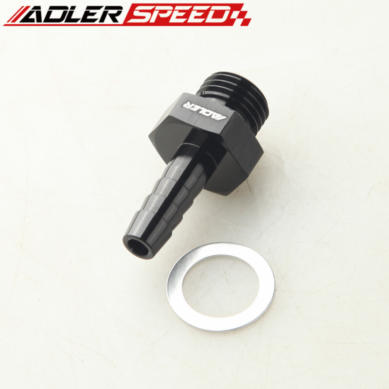 M10x1.0 M12x1.5 M14x1.5 M18x1.5 To Hose Barb Fitting Adapter Fuel Pump ...