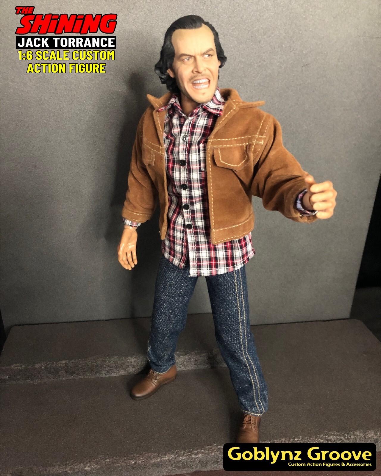 1/6 Scale Custom *NEW 2023* The Shining JACK TORRANCE Action Figure 12 ...