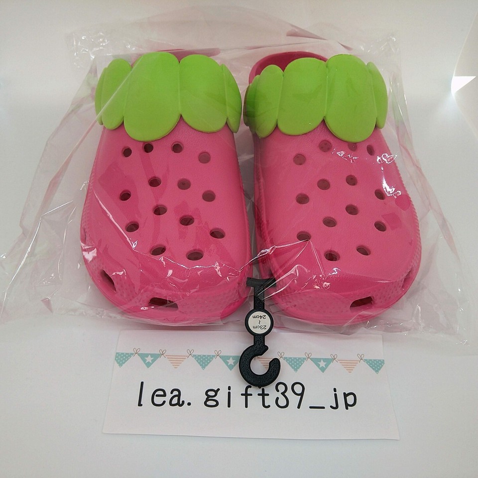 Strawberry Sandals Fruit Slippers Shoes Choose 2 Colors and 2 Sizes ...