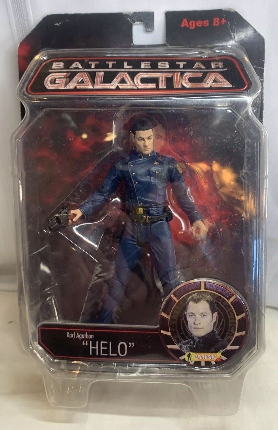 Diamond Select Battlestar Galactica Series Karl “HELO” Agathon Figure ...