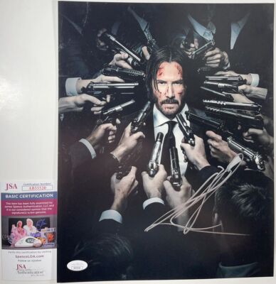 Keanu Reeves Signed John Wick 11x14 Photo Authentic Autograph JSA COA ...