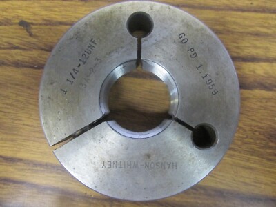 Go Thread Ring Gage 1-1/4"-12 UNF 3A-2-3 | eBay