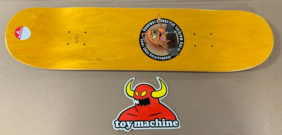 Toy Machine Skateboard Deck Ed Templeton Last Supper Judas Skate Cycos ...