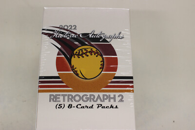 2022 HISTORIC AUTOGRAPHS RETROGRAPH 2 BASEBALL HOBBY BOX FACTORY SEALED | eBay