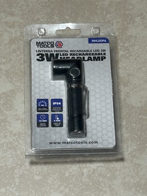Matco Tools Rechargeable 3w Headlamp Light. | eBay