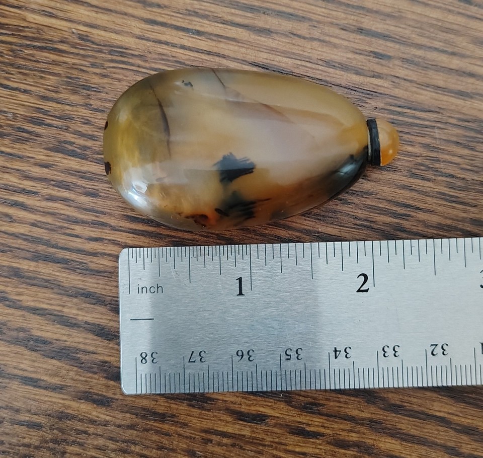 Chinese Agate Snuff Bottle Ebay