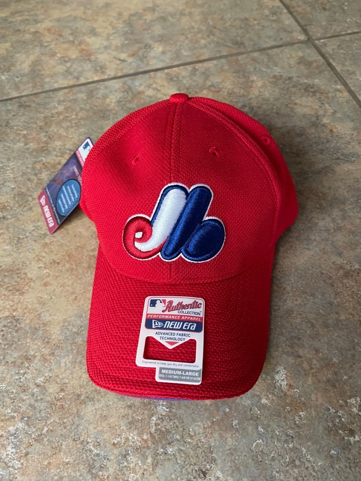 NEW ERA MENS MONTREAL EXPOS VINTAGE 39THIRTY FITTED HAT SIZE M/L NEW ...