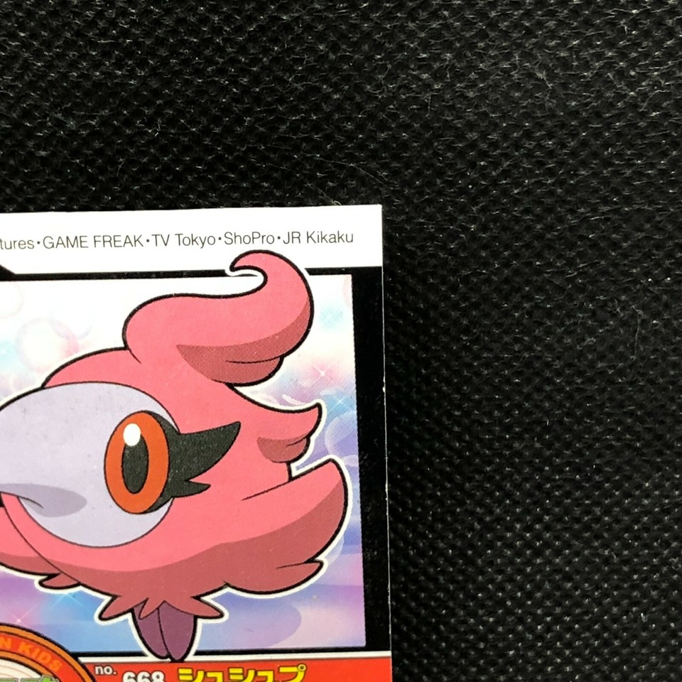 Spritzee Pokemon Kids Sticker Seal Japanese No.668 Rare 2014 Bandai ...