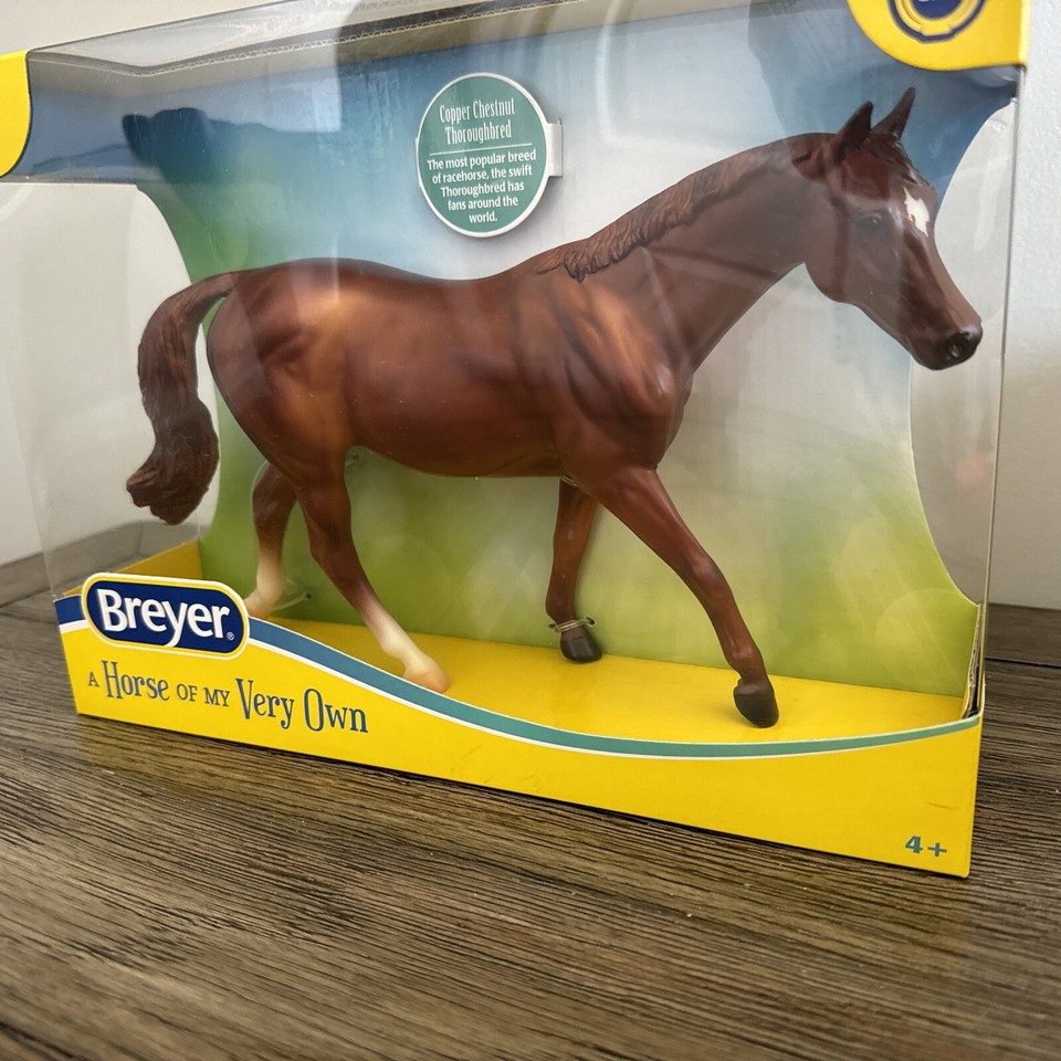 Breyer Freedom Series Copper Chestnut Thoroughbred Horse NIB 957 ...