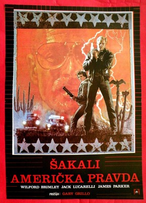 JACKALS 1986 JACK LUCARELLI GERALD McRANEY JAMESON PARKER RARE EXYU MOVIE POSTER | eBay