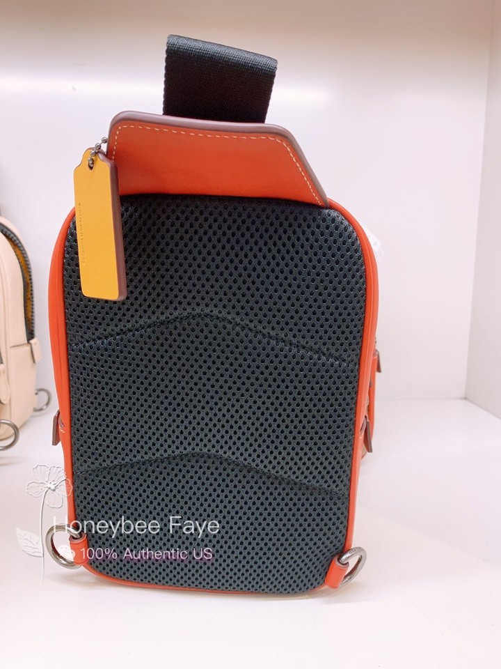 NWT Coach Track Pack 14 In Signature Canvas CL410 | eBay