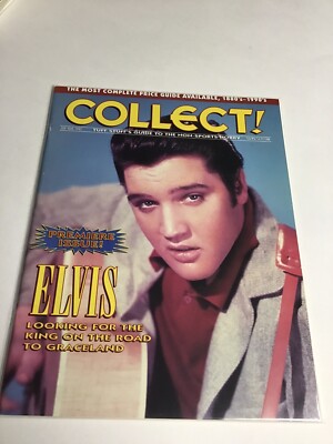 Collect ~ January March 1993 Premiere Issue #1 ~ Elvis Presley VF/NM 9. ...