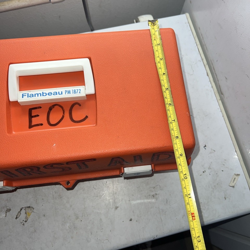 Flambeau PM1872 EMS Mobile Medical Trauma Box First Aid Responder ...