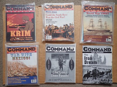 Command Magazine Lot Military History Strategy Analysis Krim World War ...