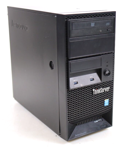 Lenovo ThinkServer TS140 TWR Intel E3-1246 v3 16GB Fair No Caddy HDD ...