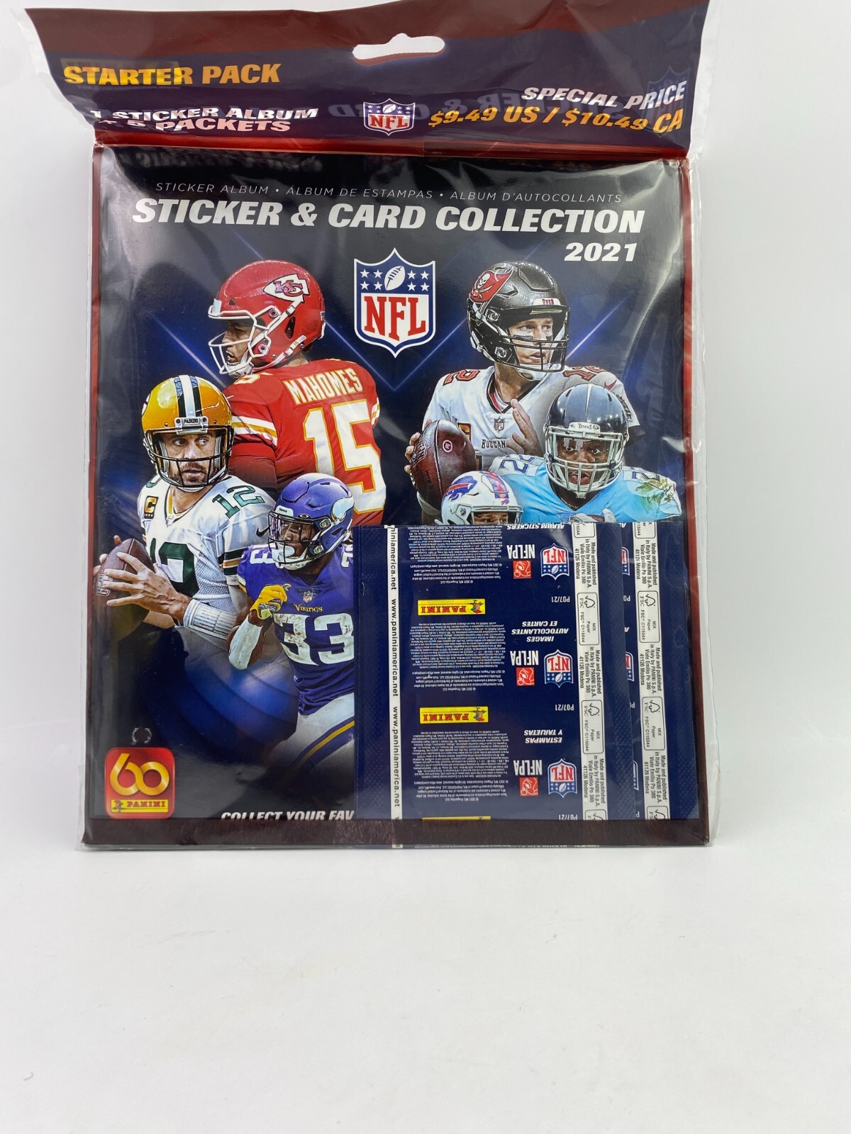 2021 PANINI NFL Football Sticker Album & Card Collection | eBay
