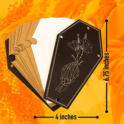 Coffin Flower Press Set - DIY Craft Kits for Making Pressed Flowers ...