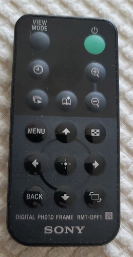 ⭐ Sony RMT-DPF1 Factory Original Digital Photo Frame Remote DPF-D70 ...