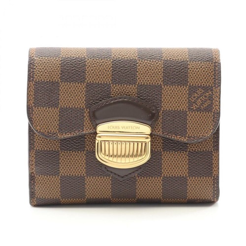 Louis Vuitton Portefeuille Joy Trifold Wallet PVC Canvas Used From ...