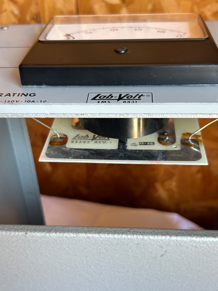 Lab Volt EMS 8431 Single Phase Wattmeter | eBay