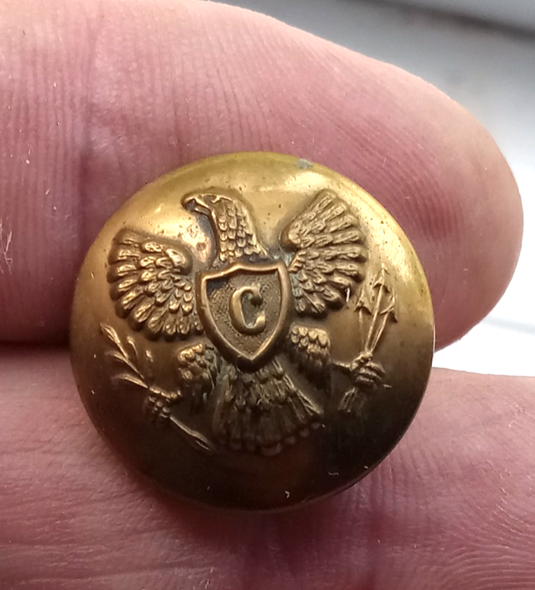 civil war union Cavalry coat button 20 mm((Rmdc) high quality | eBay