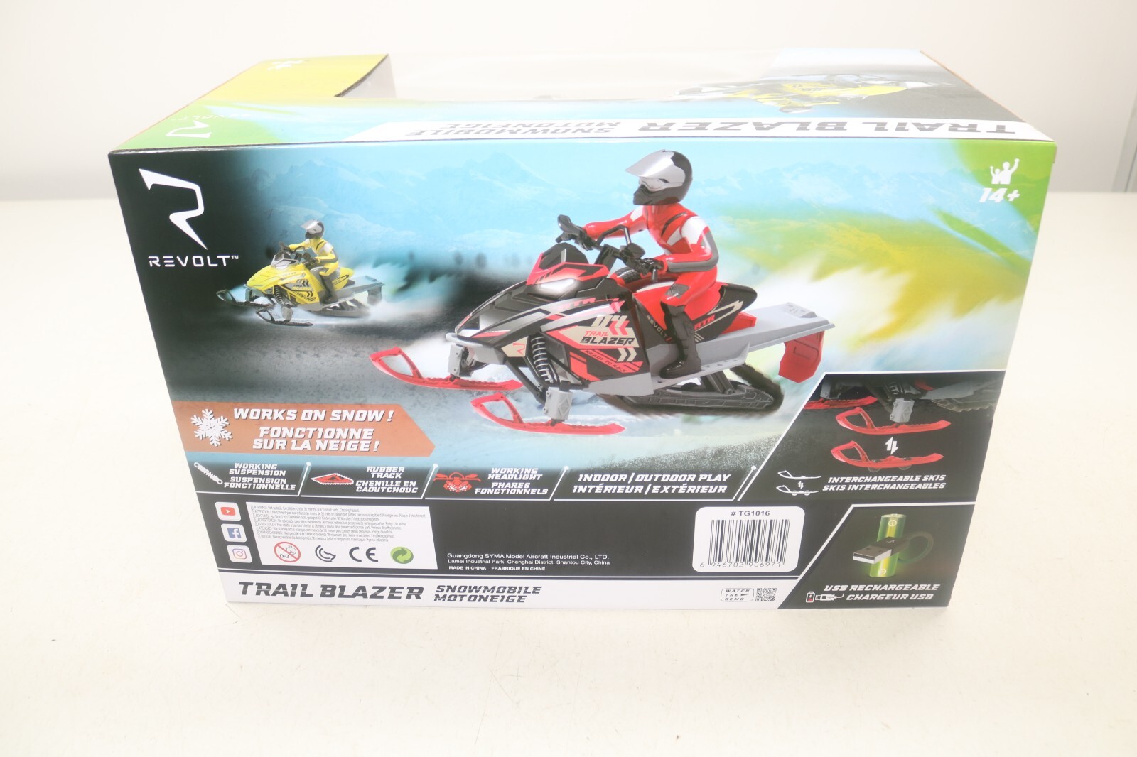 Trail Blazer RC Remote control snowmobile Revolt Syma Brand New Kids ...